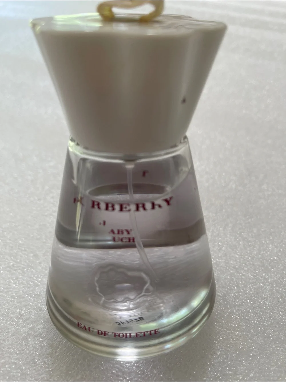 Burberry | Makeup | Burberry Mini Bottle With Cream Cap And Clear Glass ...